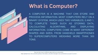 lesson-1brief history of computer for shs | PDF