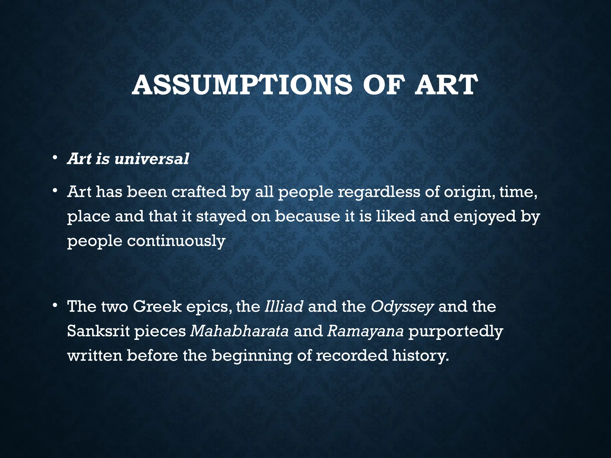 Lesson-1 Unit 1 Introduction to Art Appreciation | PPTX