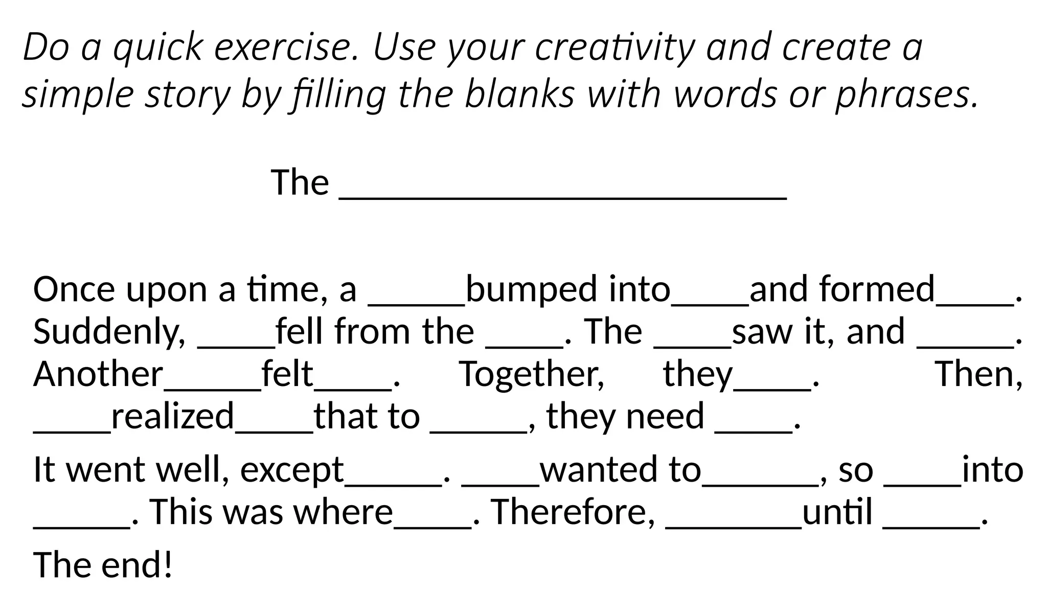 lesson-1 creative writing forms of writing | PPTX
