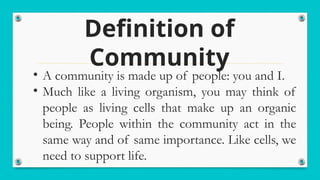 Concepts and Perspective of Community.ppt