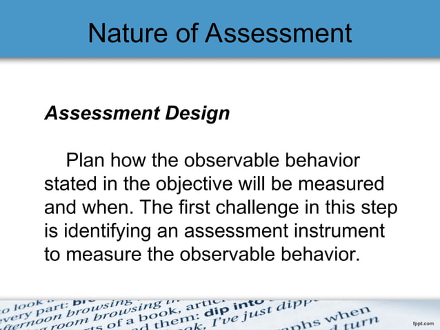 Lesson 1 on What is Assessment and Why is Assessment | PPT