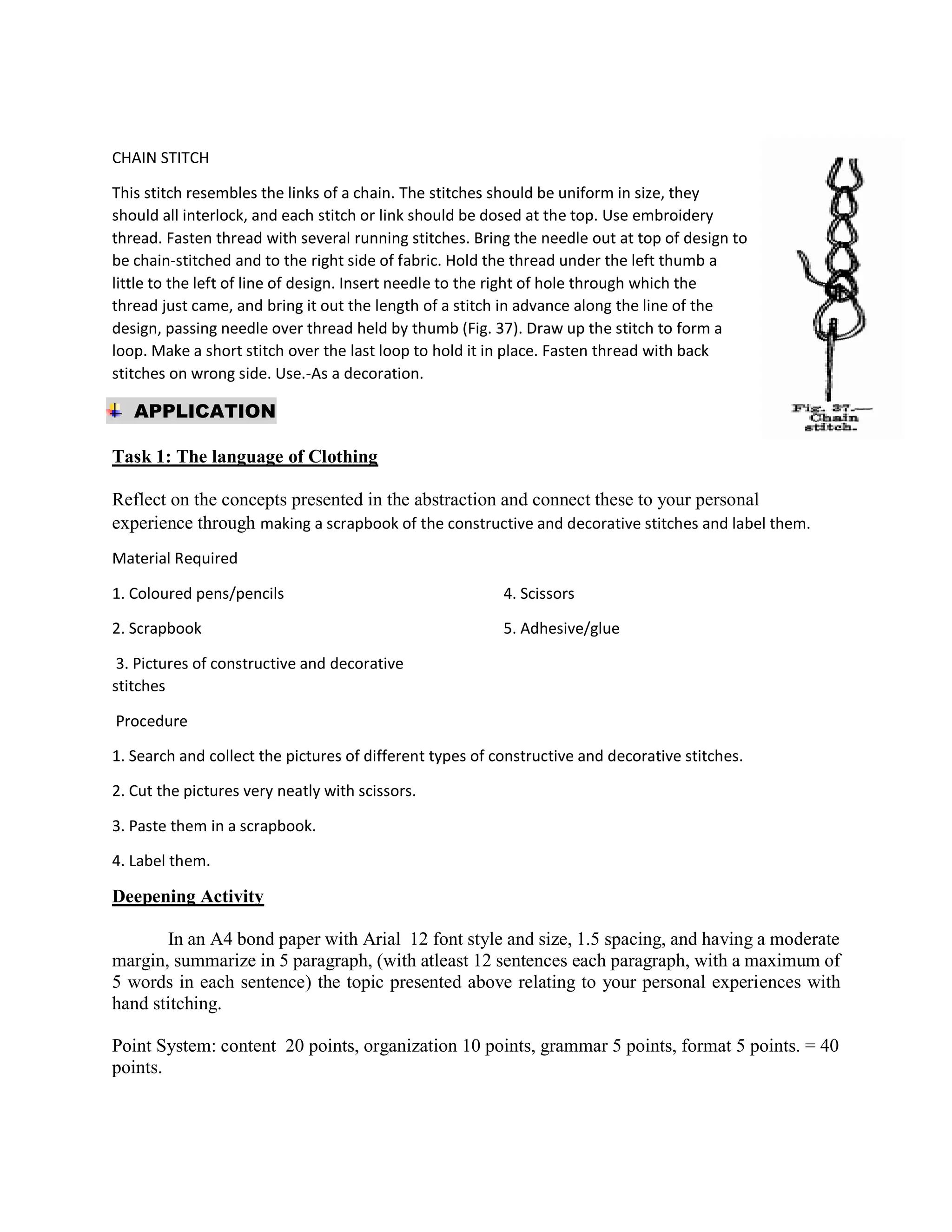 Lesson 1-clothing-construction | PDF