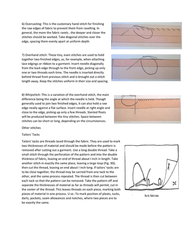 Lesson 1-clothing-construction | PDF