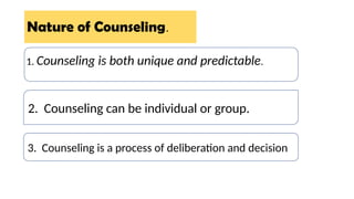 Lesson-1-Definition of guidance and counseling | PPTX