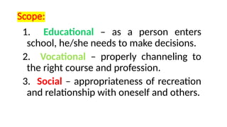 Lesson-1-Definition of guidance and counseling | PPTX