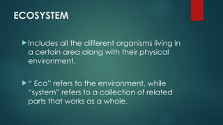 Lesson-1-Earths-Ecosystem, Lesson 1and 2 | PPTX
