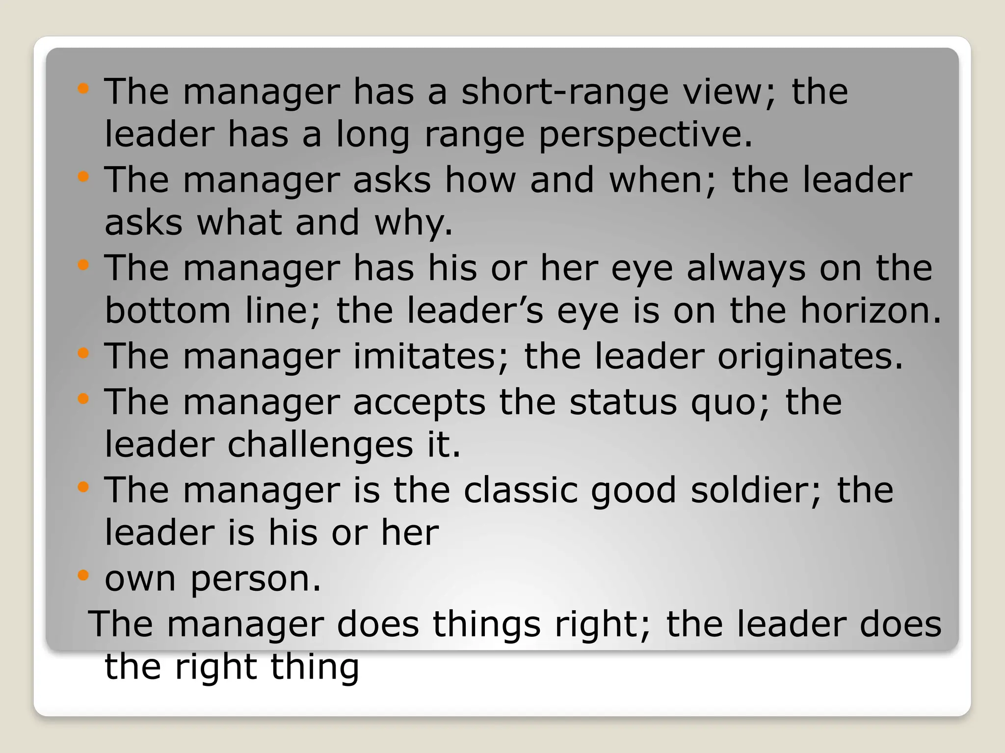 Educational leadership for reporting for education | PPT