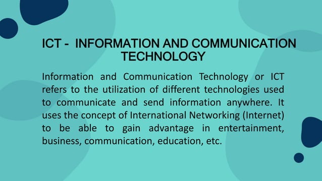 LESSON-1-EMPOWERMENT TECHNOLOGY (INTRODUCTION TO ICT) | PPT