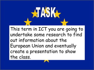 Lesson 1 European Union Project | PPT