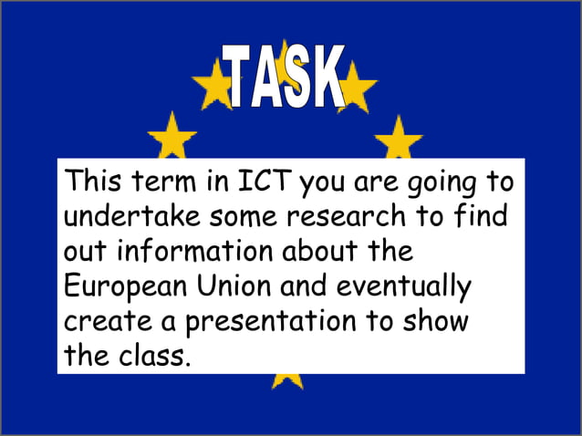 Lesson 1 European Union Project | PPT