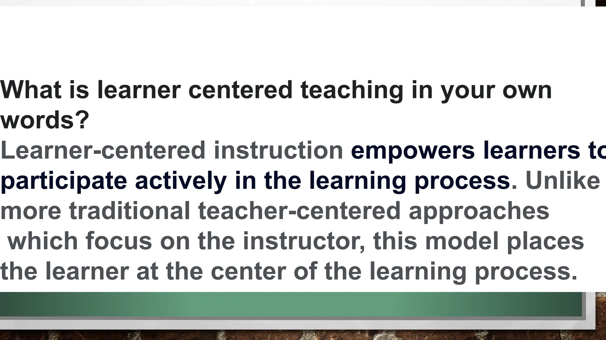 Lesson-1-facilitataing-Learner-Centered.pptx | Education industry ...