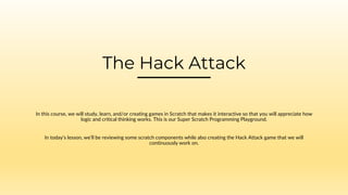 Lesson 1 Hack Attack Pptx
