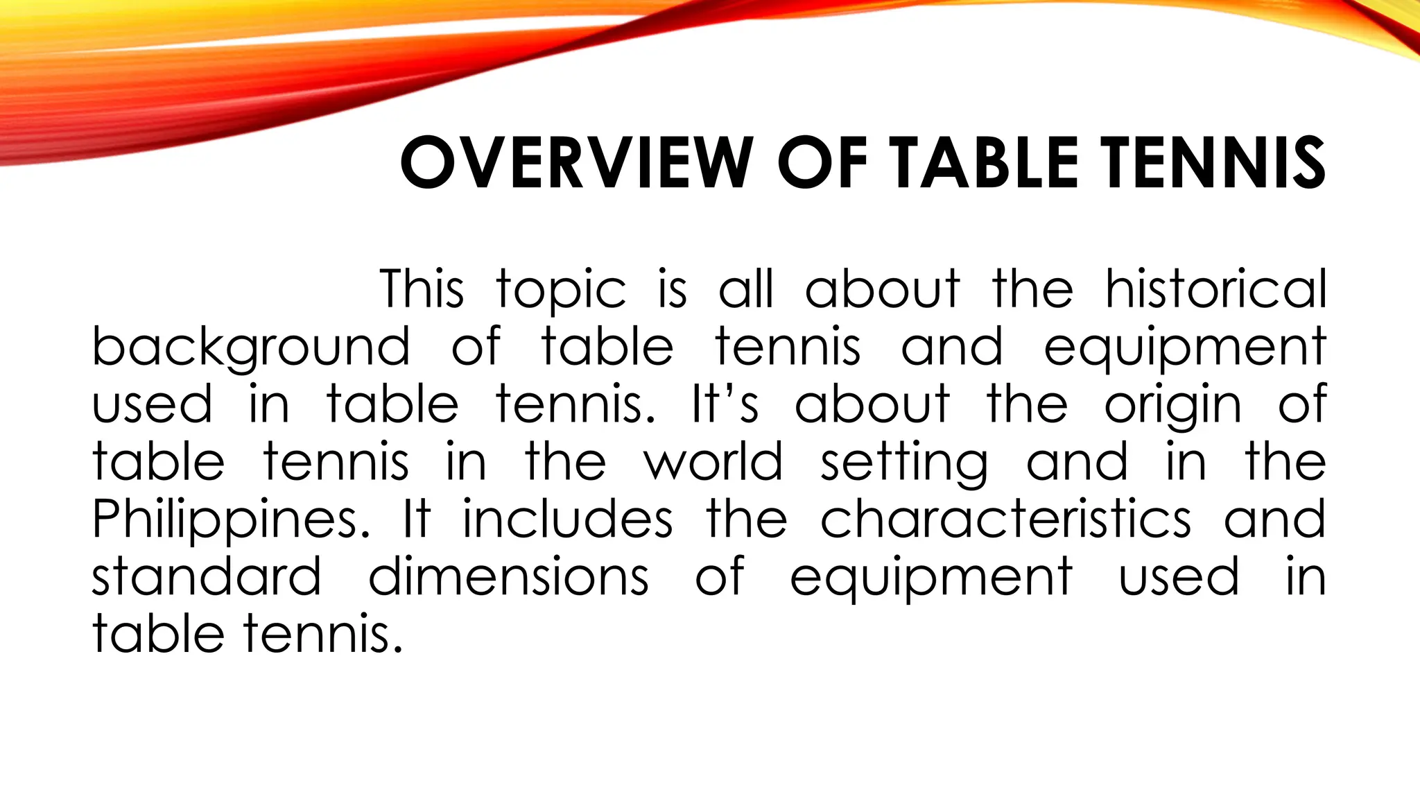Lesson-1-History-of-Table-Tennis. Learning history of table tennispptx ...