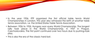 Lesson-1-History-of-Table-Tennis. Learning history of table tennispptx ...