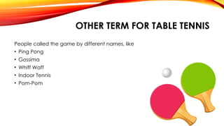 Lesson-1-History-of-Table-Tennis. Learning history of table tennispptx ...