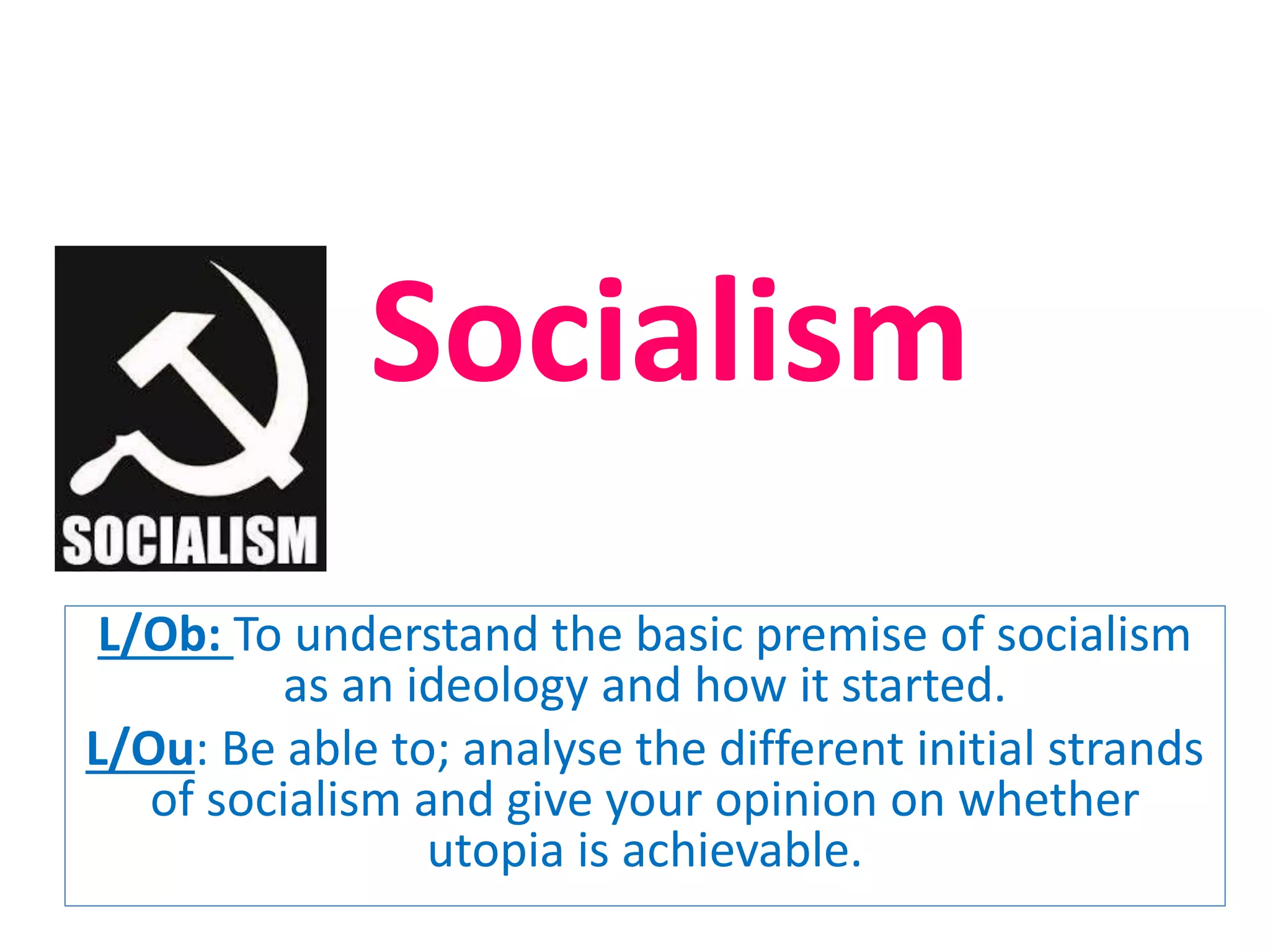 Lesson 1--introduction-to-socialism | PPTX