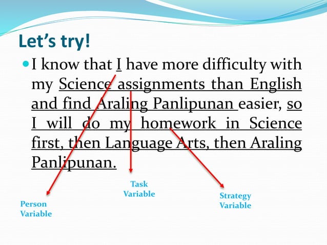 Lesson-1-METACOGNITION.pptxhgytyuhijkopl[poiuyt | PPTX | Educational Assessment | Education