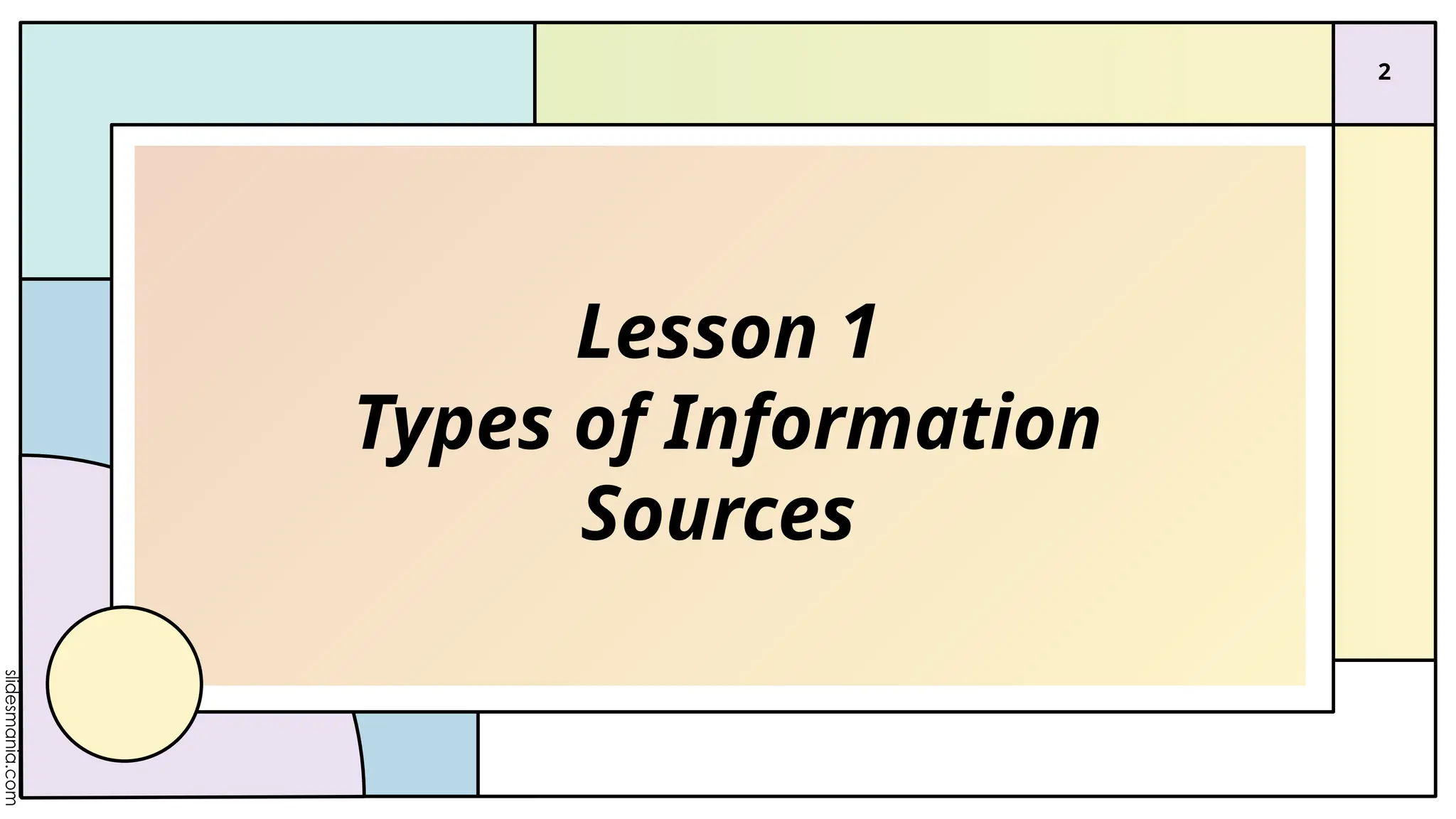 MIL-Lesson-1-Types-of-Information-Sources | PPTX