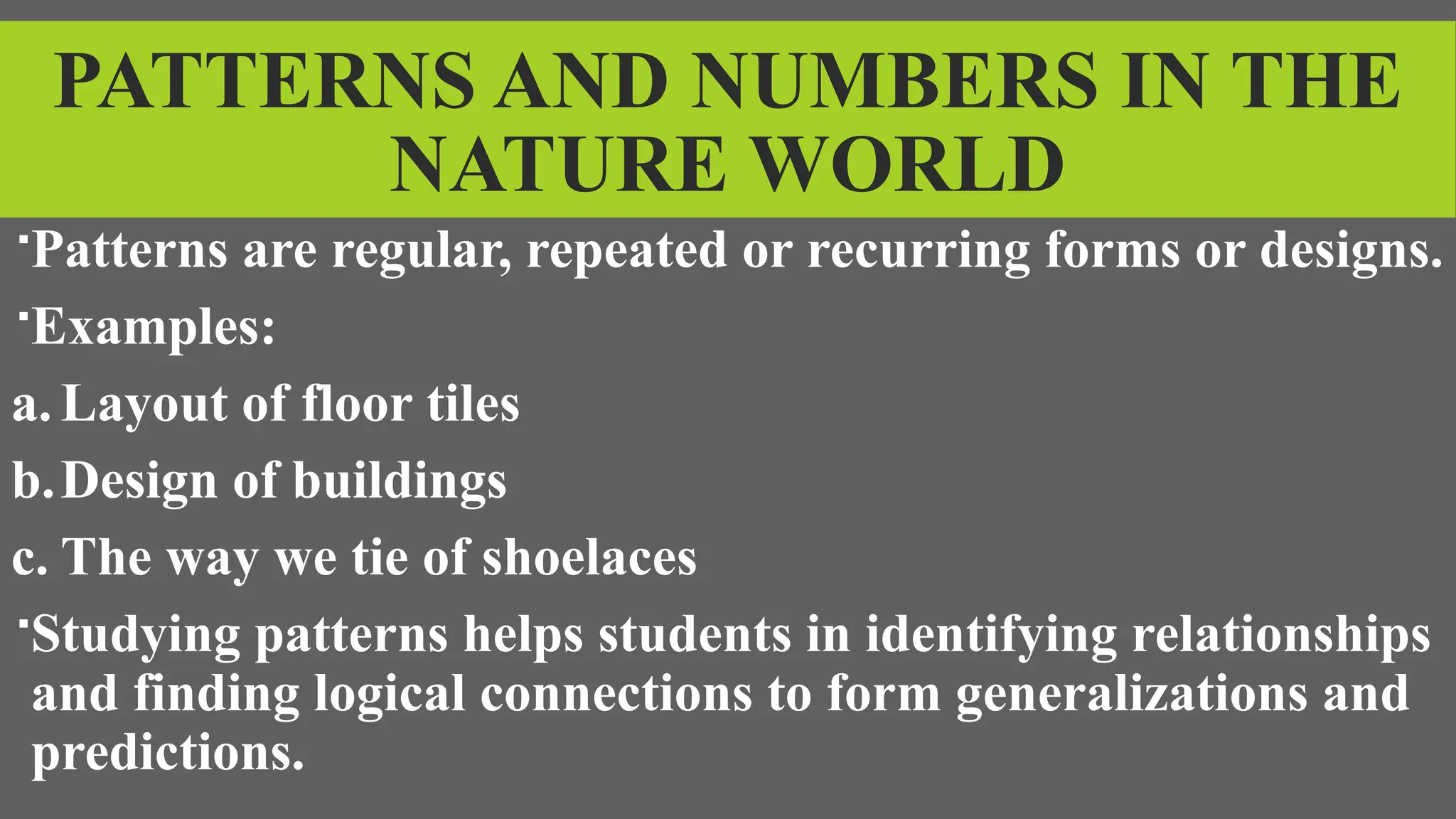 LESSON-1-NATURE-OF-MATHEMATICS. mathematics in modern world | PPTX