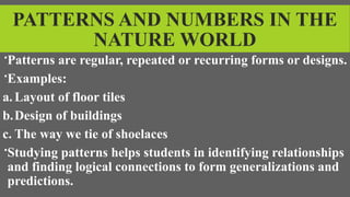 LESSON-1-NATURE-OF-MATHEMATICS. mathematics in modern world | PPTX