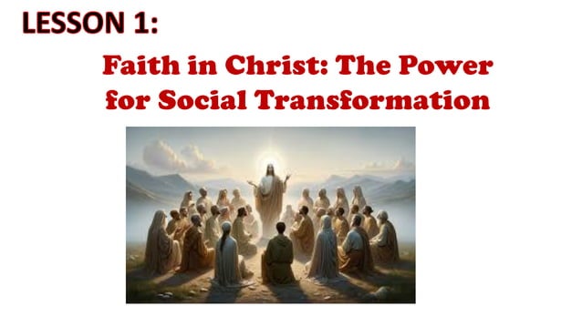 CHRISTIAN LIVING EDUCATION FAITH IN CHRIST | PDF | Christianity ...