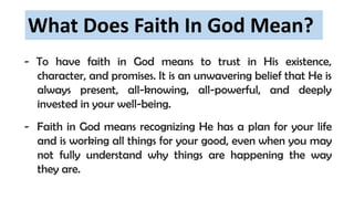 CHRISTIAN LIVING EDUCATION FAITH IN CHRIST | PDF | Christianity ...