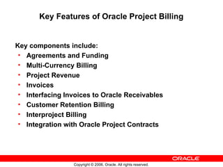Lesson-1-Overview of Oracle Project Billing.ppt