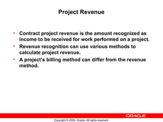 Lesson-1-Overview of Oracle Project Billing.ppt