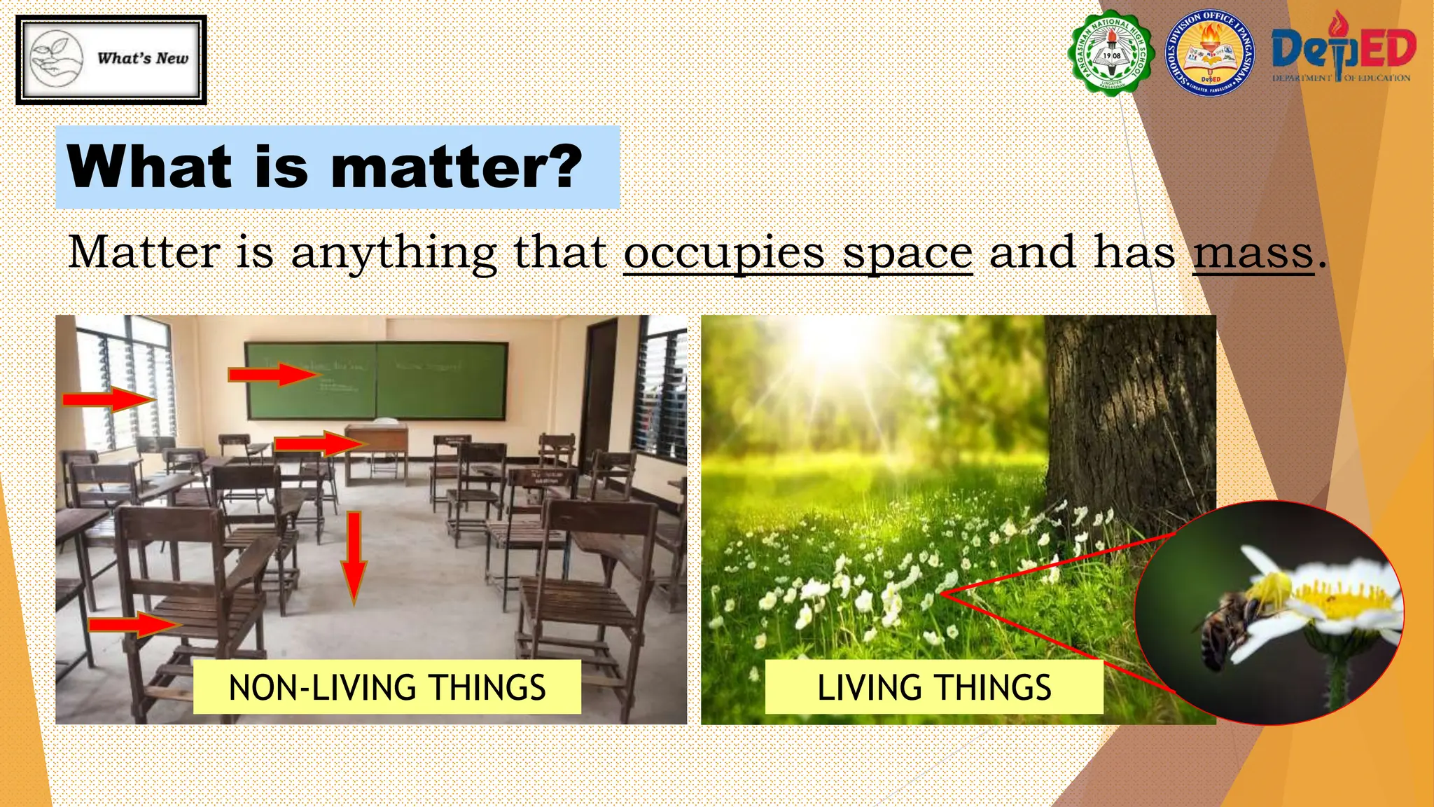 Lesson-1Properties-of-Matter.Science -8pptx | PPTX | Chemistry | Science