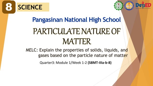 Lesson 1properties Of Matterscience 8pptx Ppt 