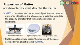 Lesson-1Properties-of-Matter.Science -8pptx | PPTX