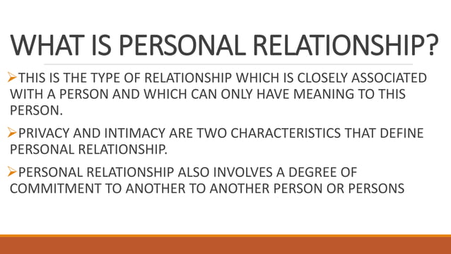 LESSON-1-Q2-PERSONAL-RELATIONSHIP (1).pptx | Parenting Babies and ...