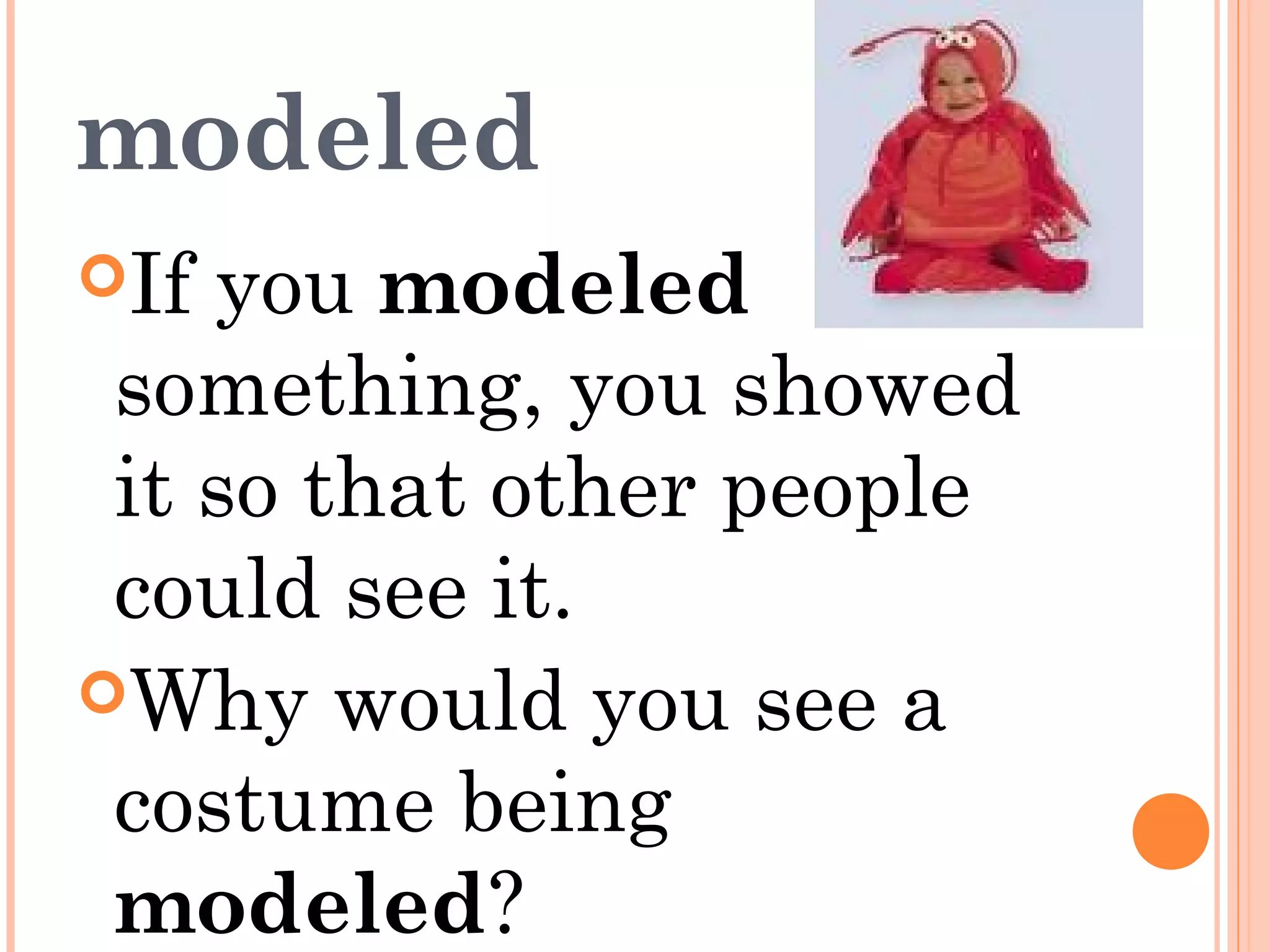 Ruby The Copycat - Vocabulary | PPT