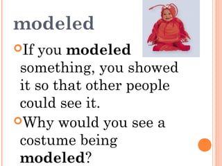 Ruby The Copycat - Vocabulary | PPT