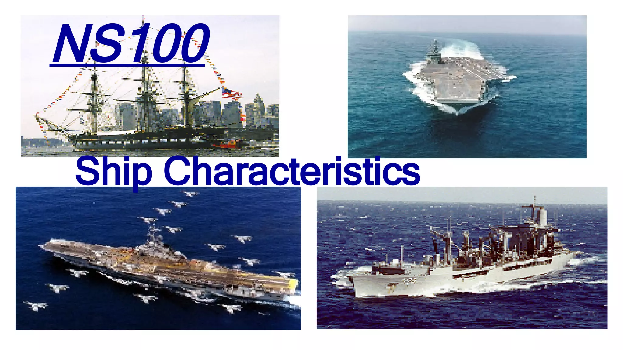 Lesson 1 Ship Characteristics | PPT