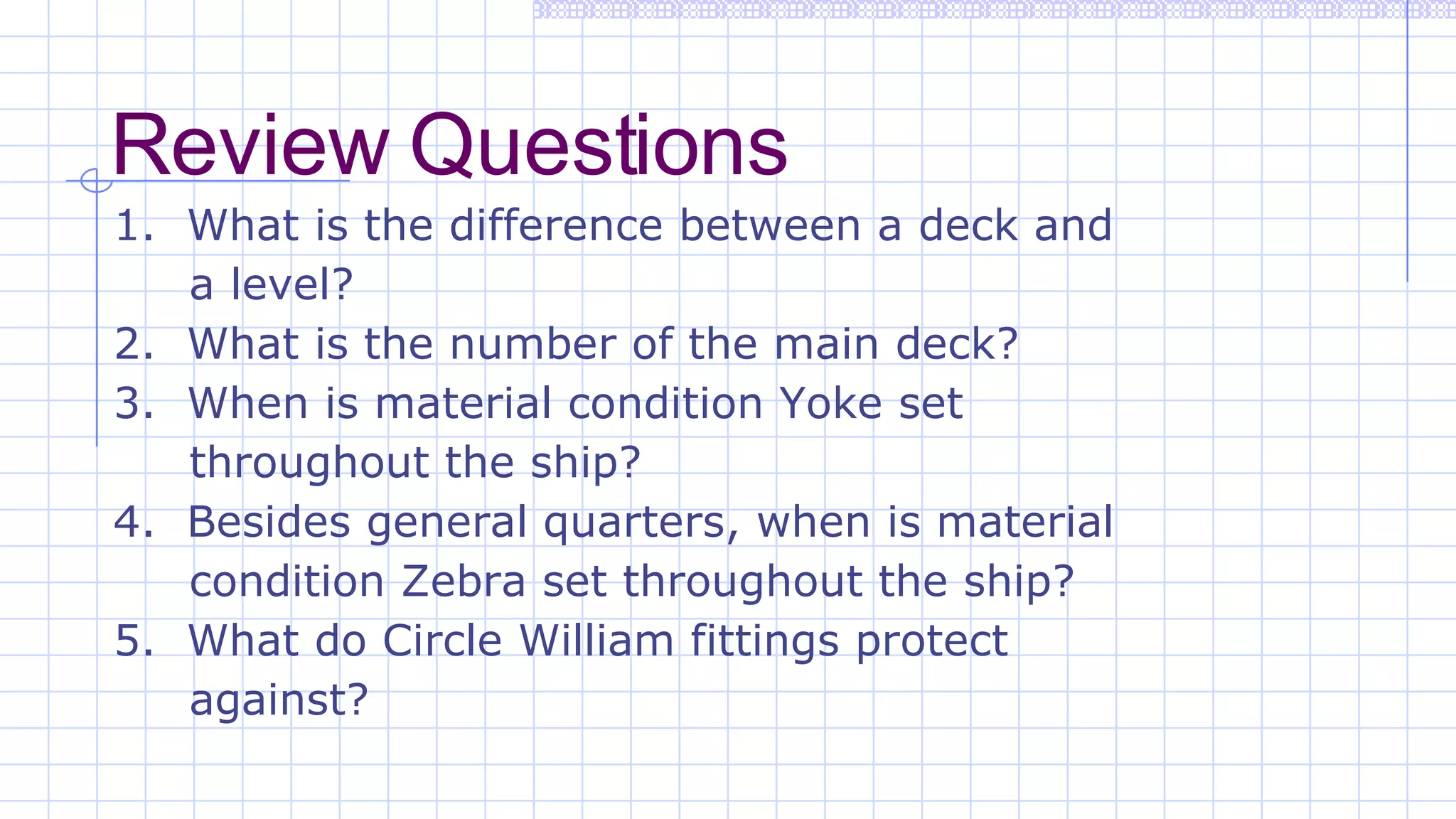 Lesson 1 Ship Characteristics | PPT