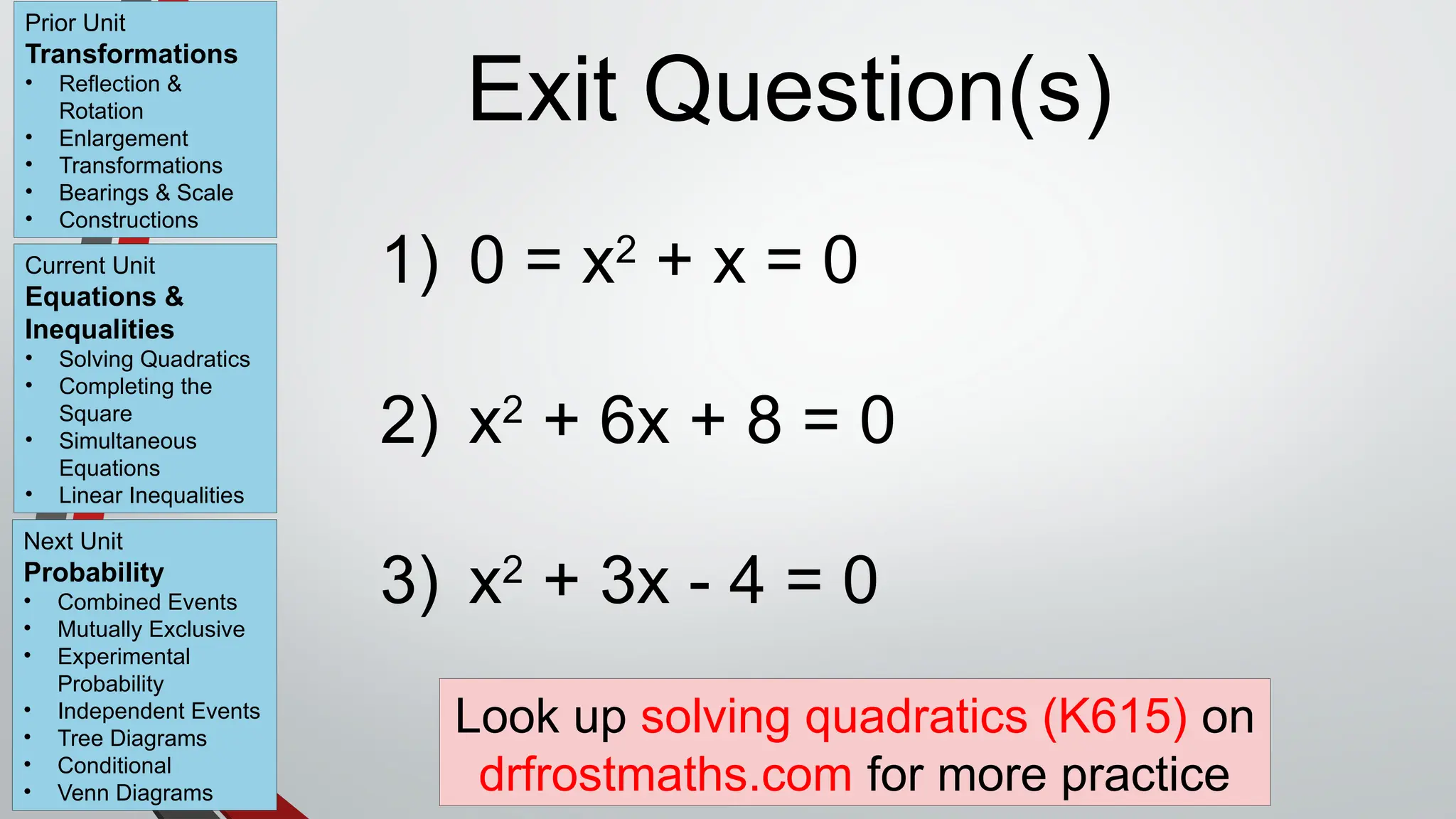 Lesson-1---Solving-Quadratics powerpoint lesson | PPTX