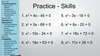 Lesson-1---Solving-Quadratics powerpoint lesson | PPTX