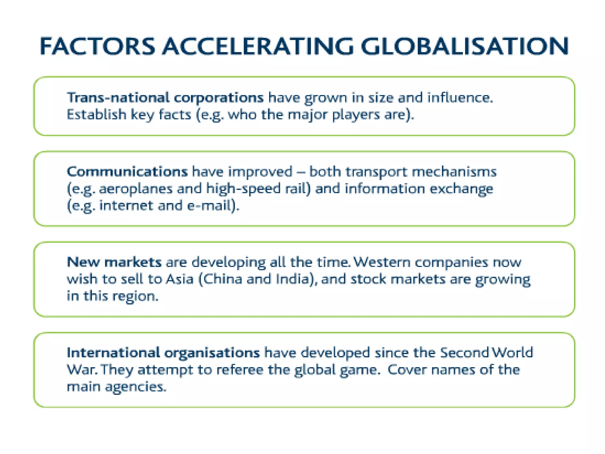 Lesson 1 What Is Globalisation And How Is It Changing Peoples Lives | PPT