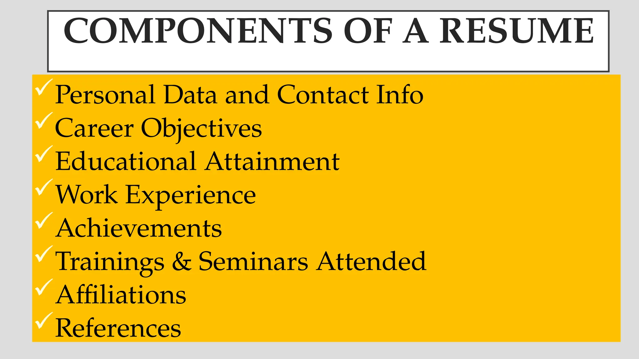 Lesson-10-COE-THE-RESUME. Purposive Communication pptx | PPTX