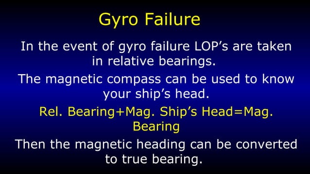 Lesson 10 Gyro And Magnetic Compass