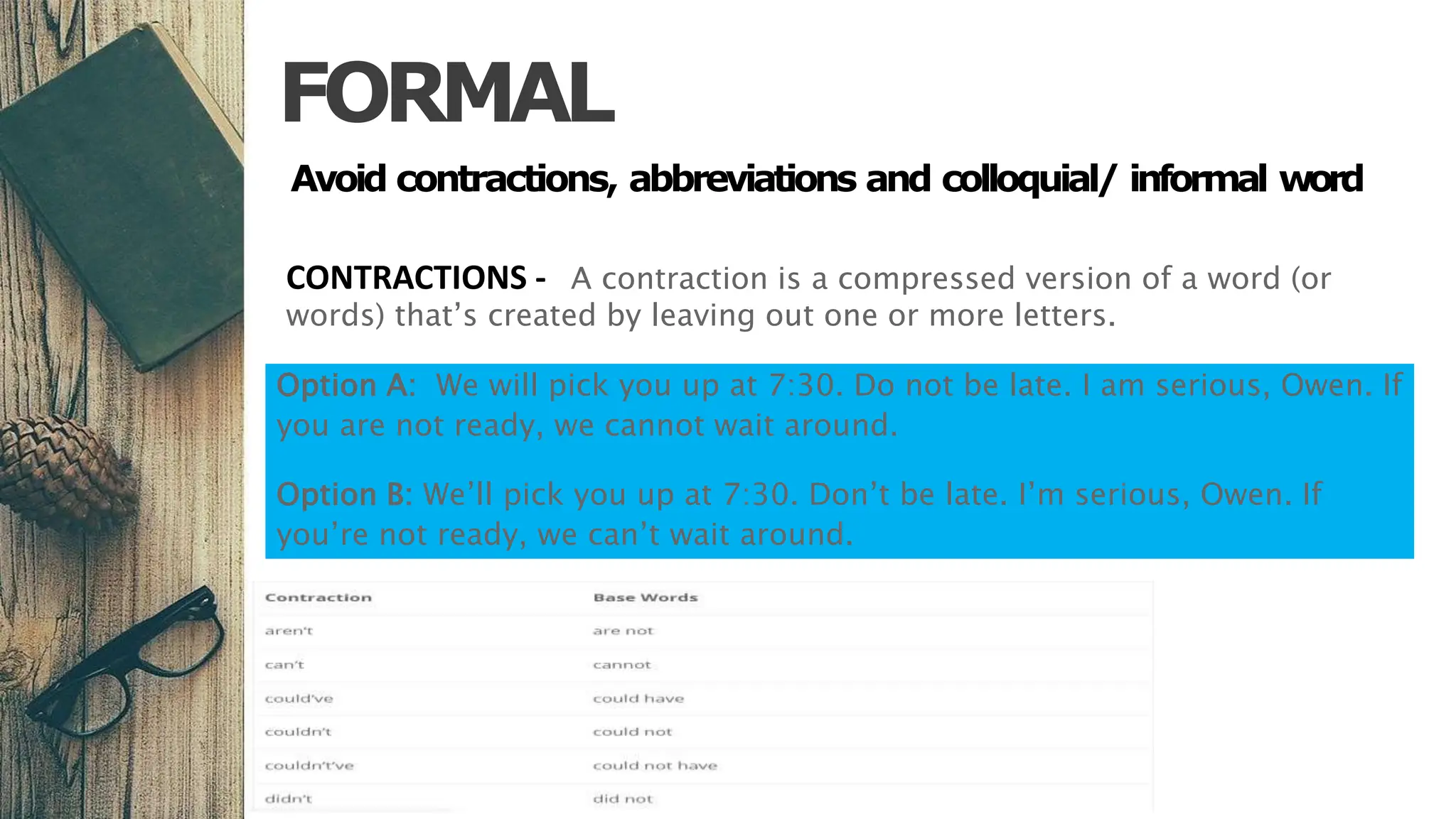 Academic writing powerpoint presentation | PPTX