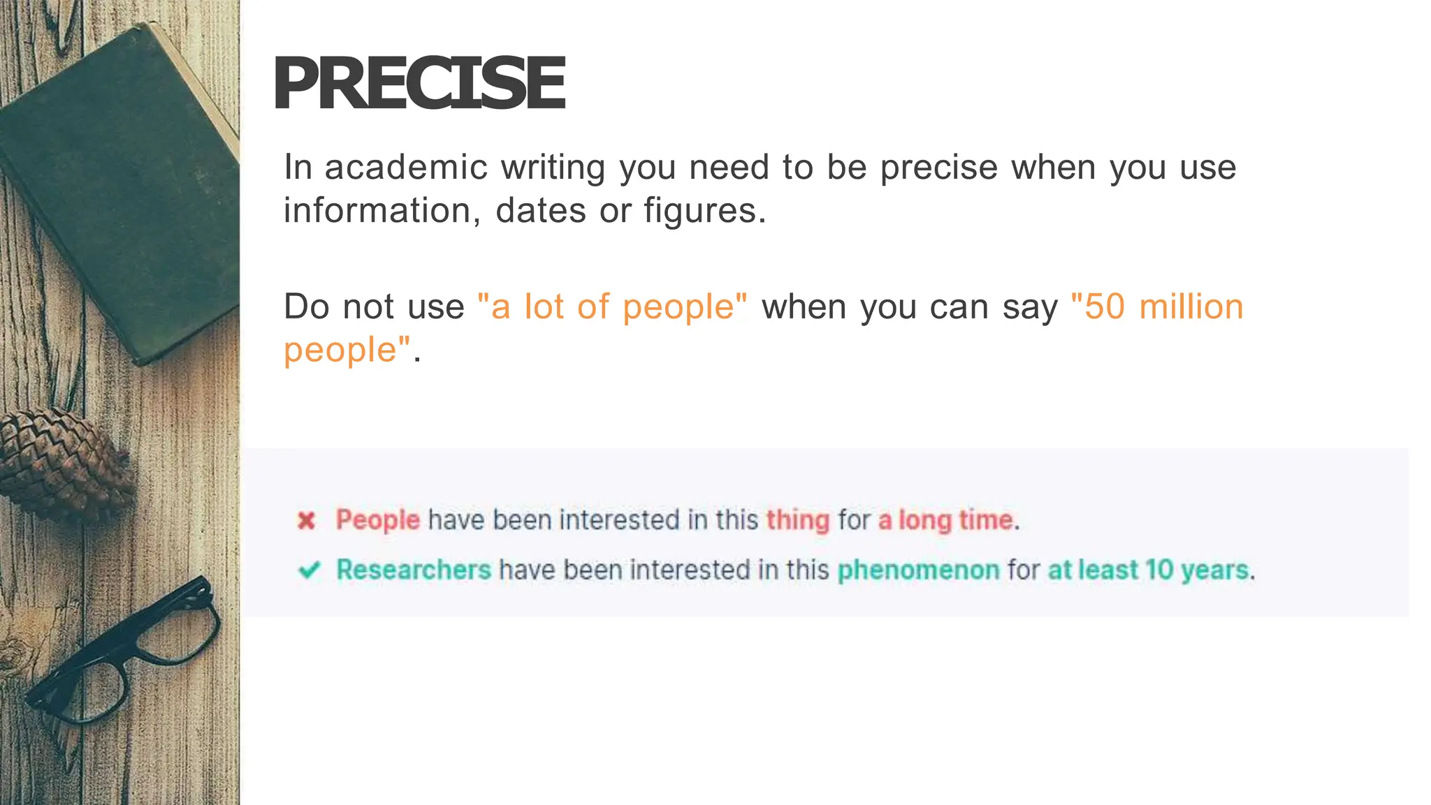 Academic writing powerpoint presentation | PPTX