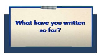 Academic writing powerpoint presentation | PPTX