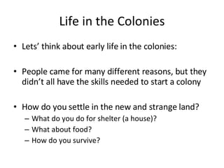 Lesson 11 American Colonies And The Revolution | PPT