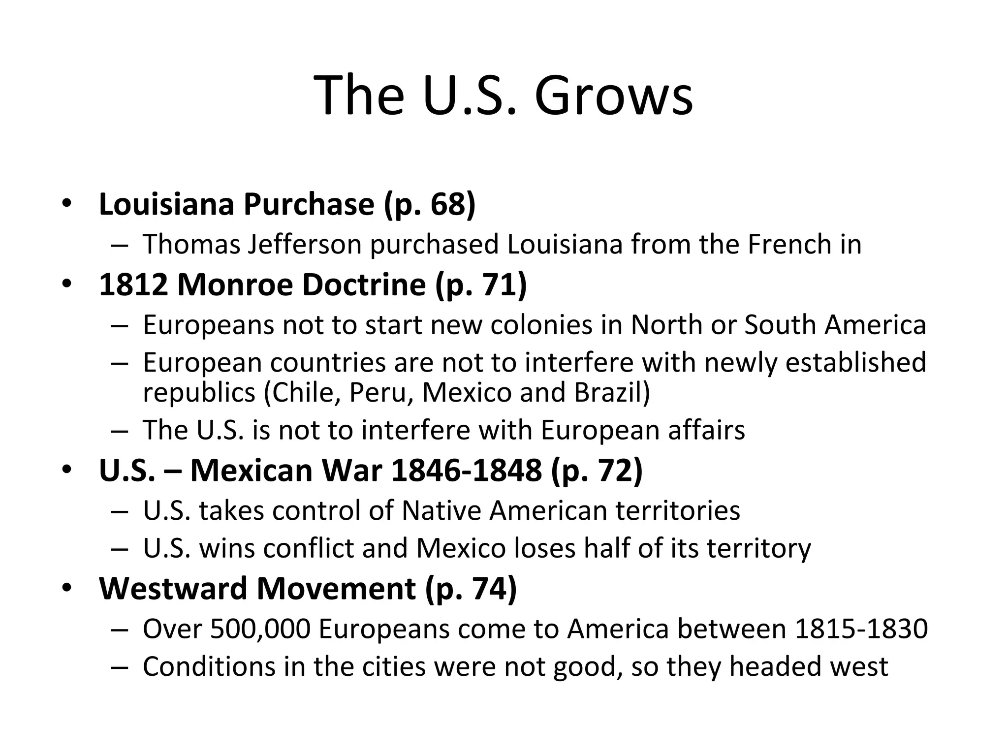 Lesson 12 American History 2 | PPT