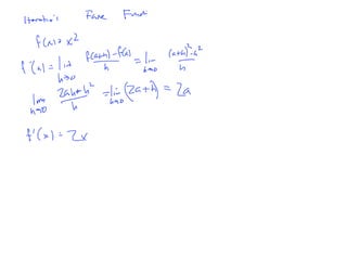 Lesson 11: Derivatives Of Polynomials And Exponentials | PDF