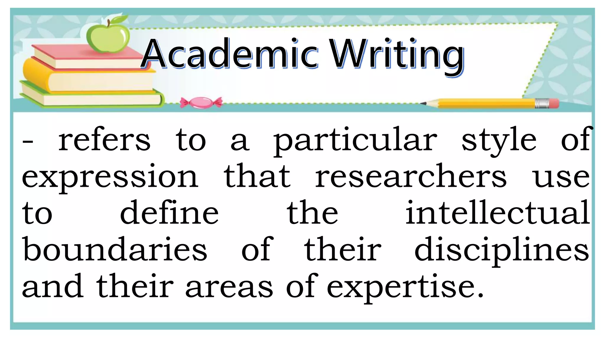 literary-and-academic-writing- Grade 7 | PPTX