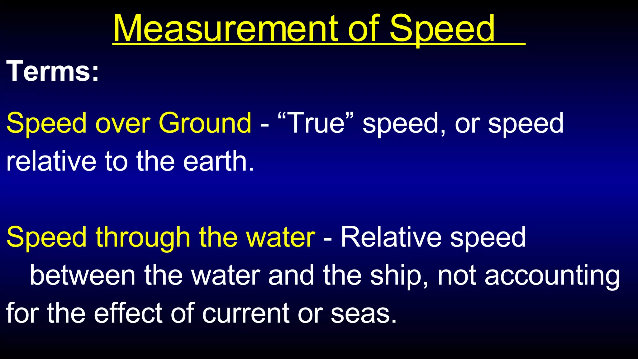 Lesson 12 Navigational Instruments | PPT