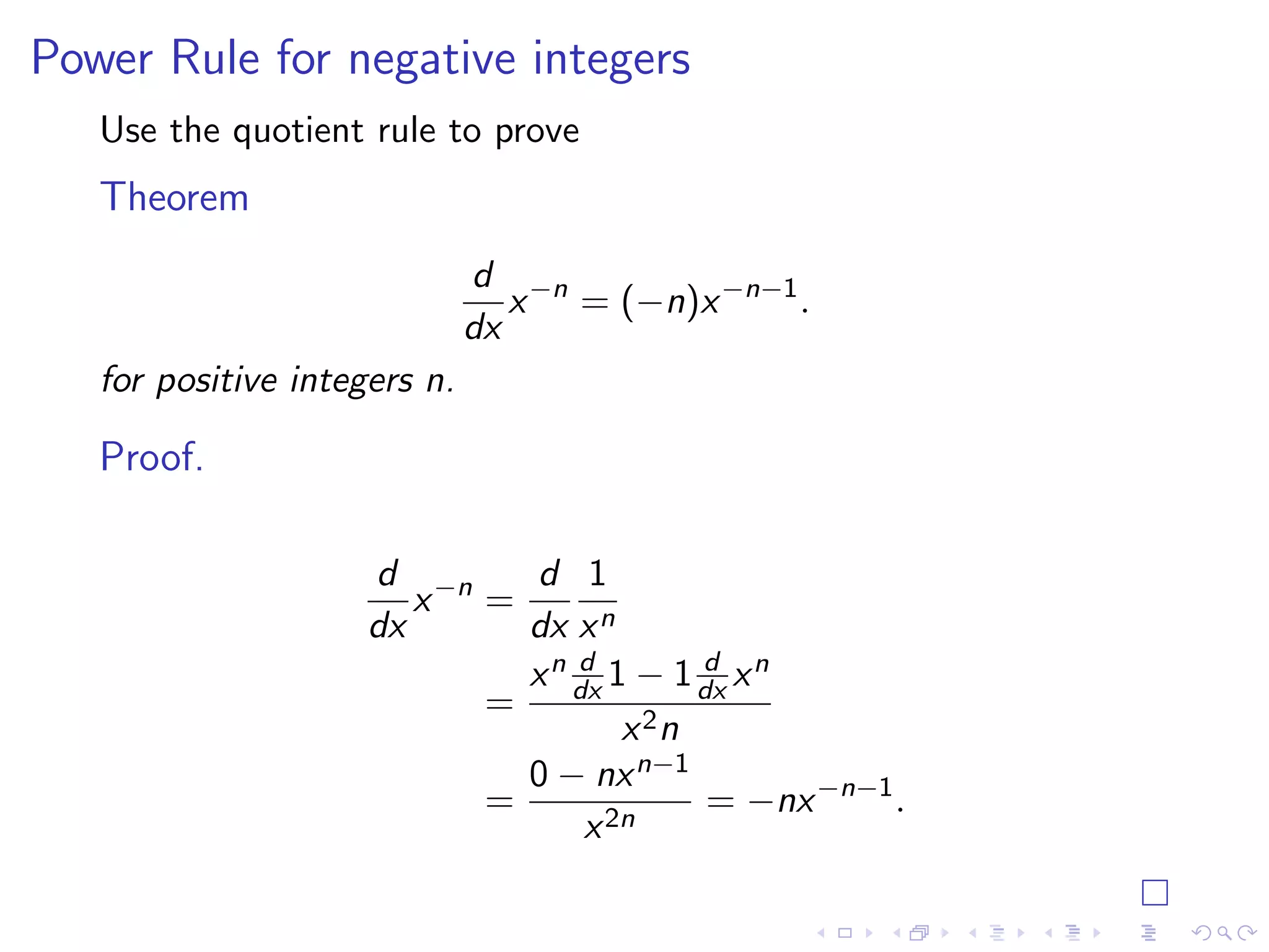 Lesson 12: The Product and Quotient Rule | PPT